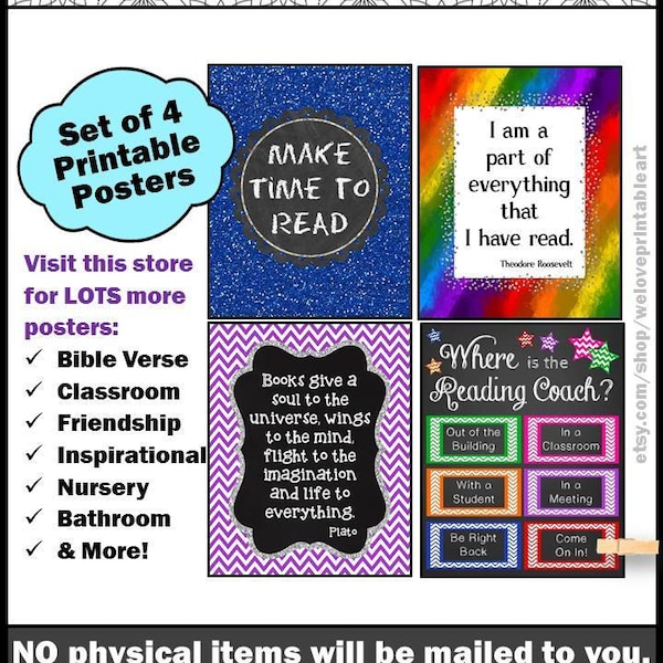 Reading Coach Door Sign - Etsy