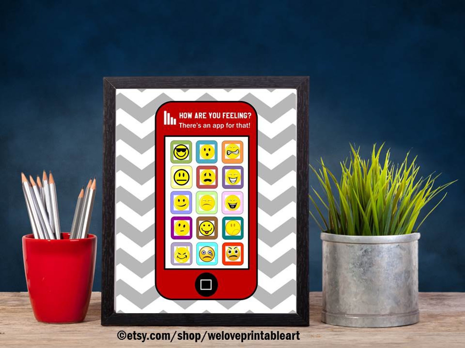 School Counselor Gifts, Feelings Poster, Guidance Counselor, School ...
