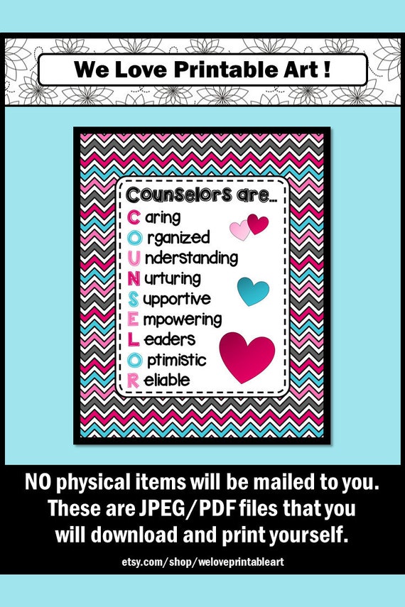 National School Counseling Week School Counselor Appreciation | Etsy