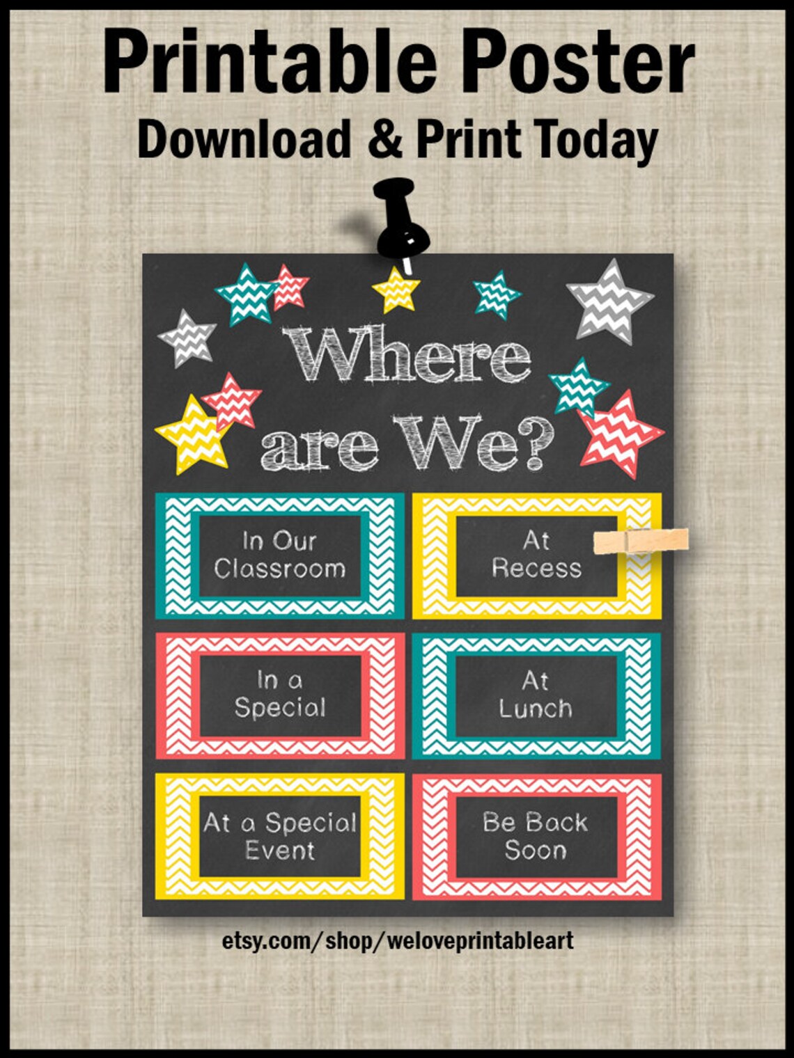 Classroom Door Sign Back to School Teacher Sign for Door | Etsy