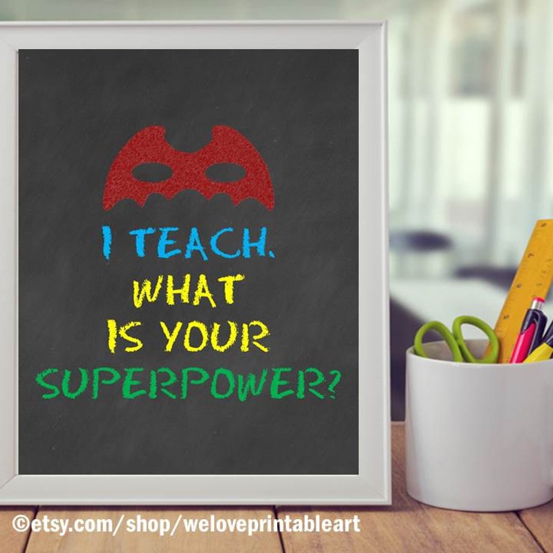 I Teach Superpower - Etsy