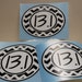 Car Decal / 13.1 Marathon Decal / 10k Half Marathon Decal / Chevron ...