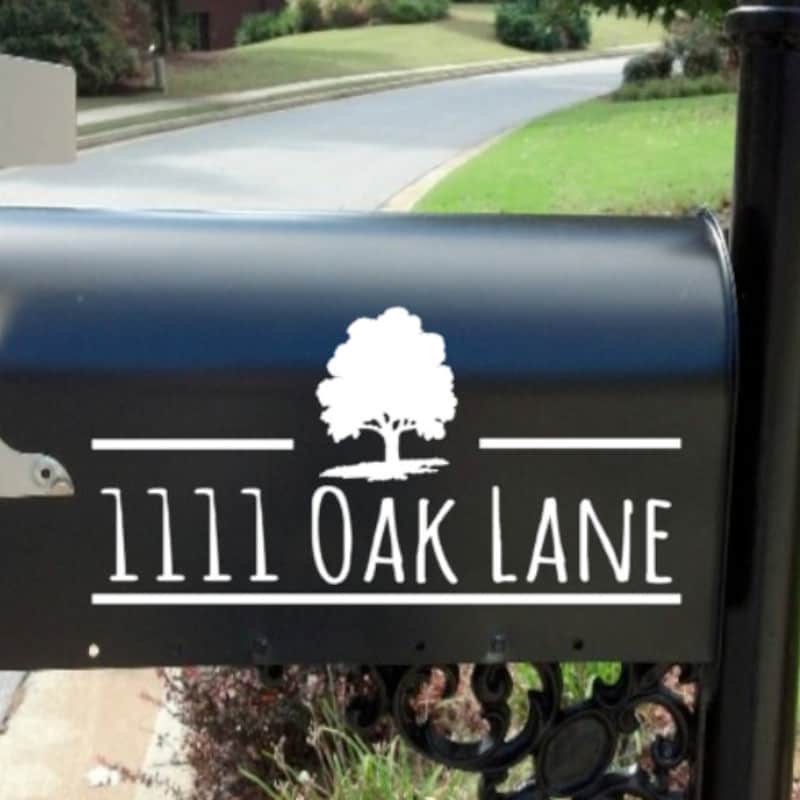 Mailbox Decals - Etsy