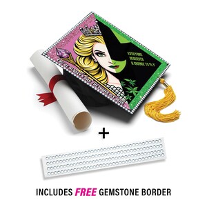 Wicked Grad Cap Topper, Graduation Cap Decorations by Tassel Toppers - Etsy