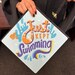 Grad Cap Topper Just Kept Swimming Finding Nemo , Graduation Cap ...