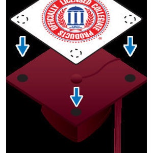 Grad Cap Topper Ms. Pac Man , Graduation Cap Decorations by Tassel ...