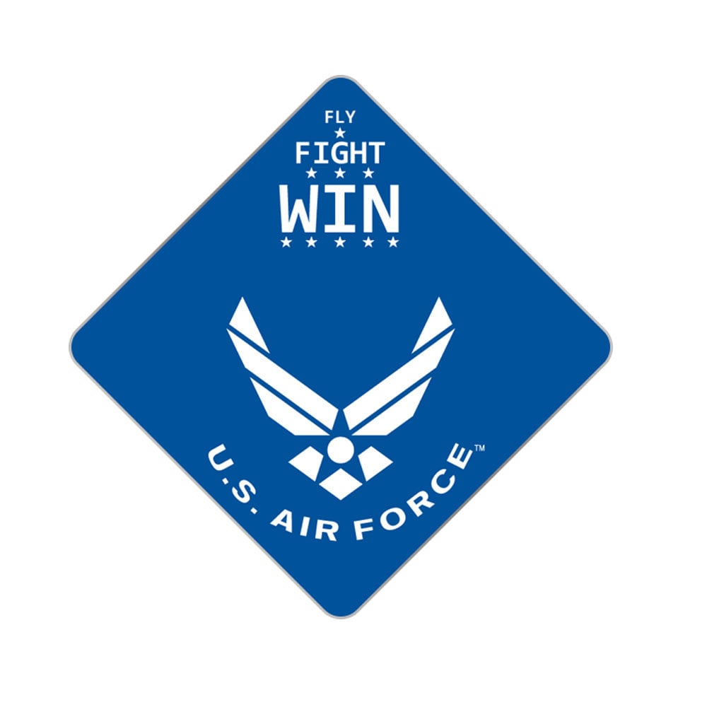 US Air Force Fly Fight Win Grad Cap Topper Graduation Cap - Etsy