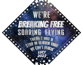 Grad Cap Topper Finding a Job Graduation Cap Decorations by - Etsy