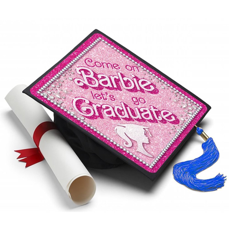 Graduation Barbie Topper - Etsy