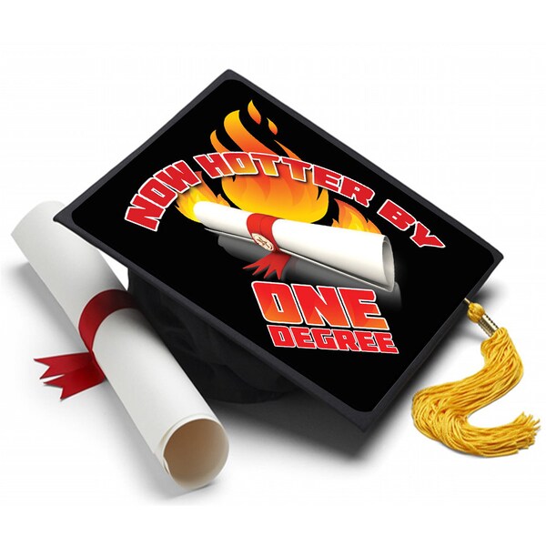 Graduation Cap Topper One Degree Hotter - Etsy