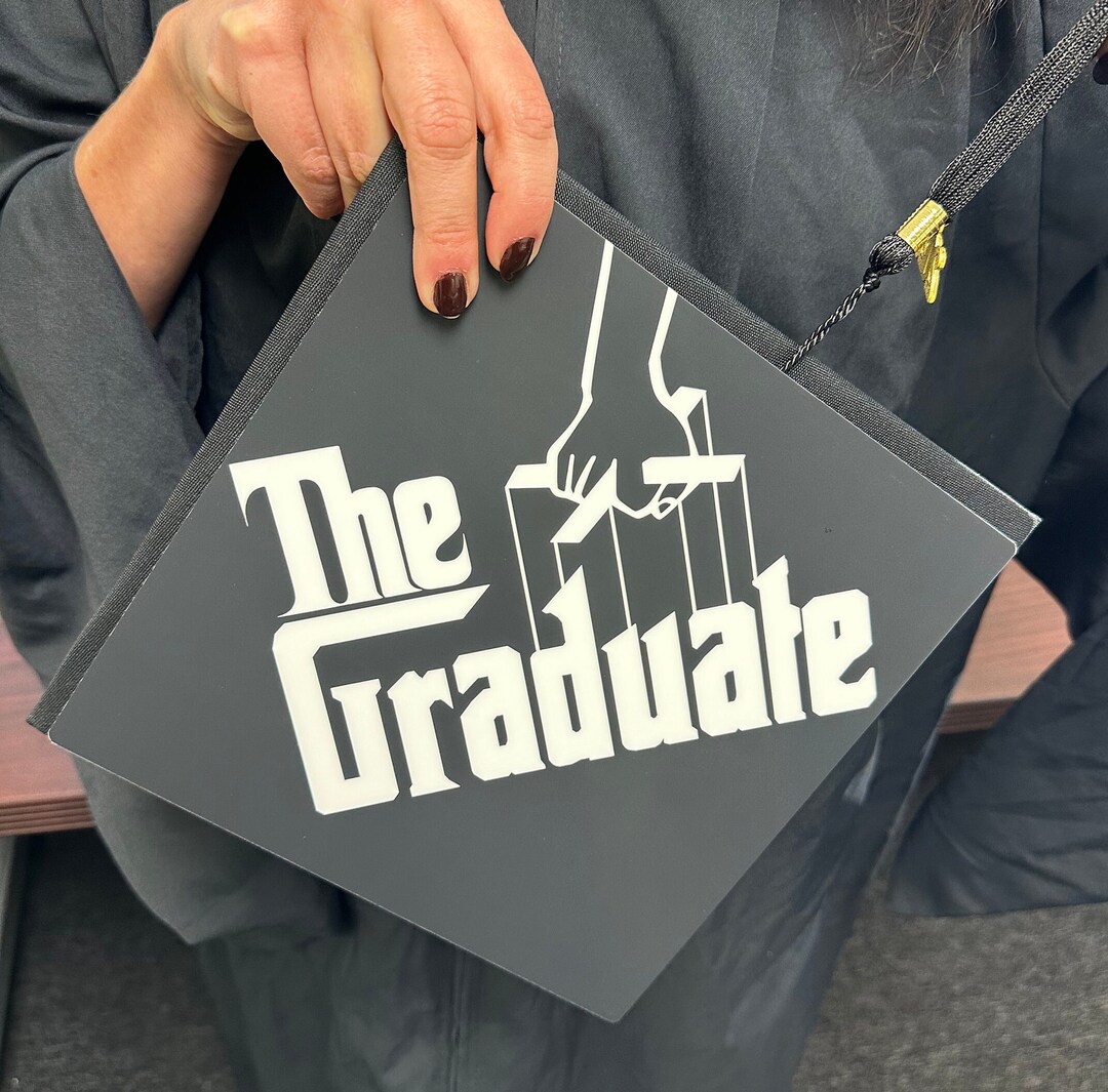 Grad Cap Topper the Graduate , Graduation Cap Decorations by Tassel ...