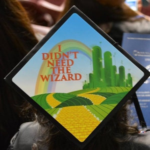 Grad Cap Topper Wizard of Oz , Graduation Cap Decorations by Tassel ...