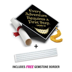 Grad Cap Topper Alice in Wonderland, Graduation Cap Decorations by ...