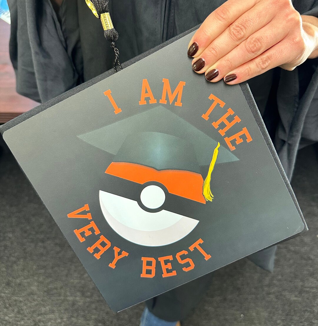 Grad Cap Topper Pokemon Master , Graduation Cap Decorations by Tassel ...