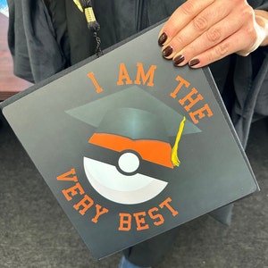Grad Cap Topper Pokemon Master , Graduation Cap Decorations by Tassel ...