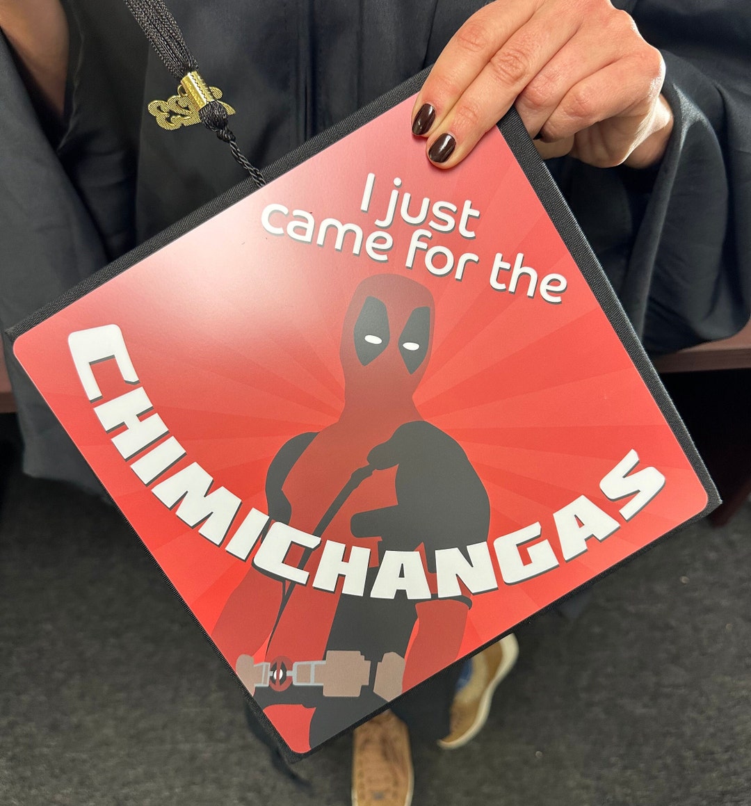 Grad Cap Topper Dead Pool Decorated Grad Cap Decorating Kit Ideas for ...