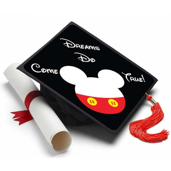 Mickey Mouse Graduation Cap - Etsy