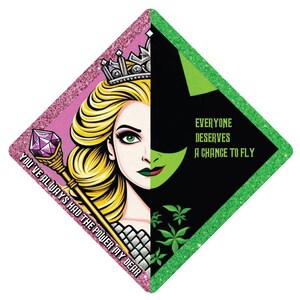 Wicked Grad Cap Topper, Graduation Cap Decorations by Tassel Toppers - Etsy