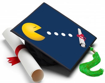 Graduation Cap Topper Pac Man - Etsy