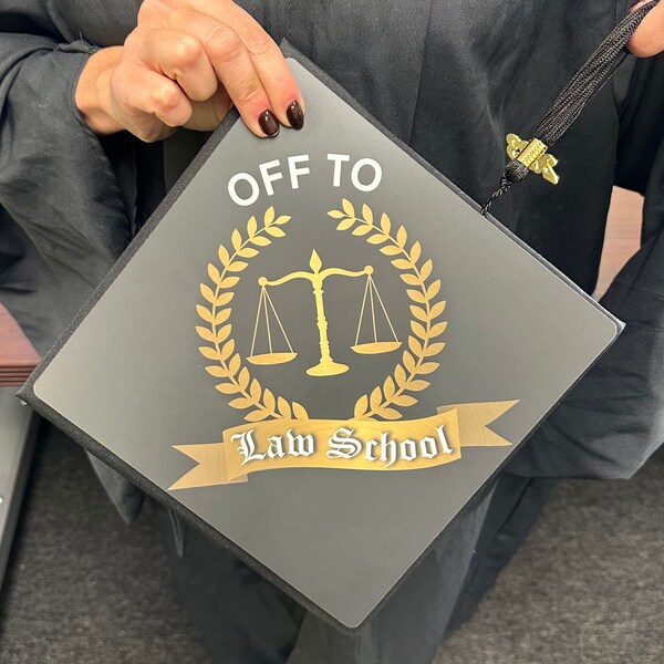 Graduation Cap Law School - Etsy
