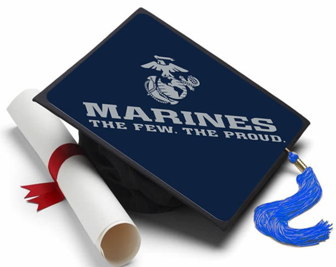 U.S. Marine Corps Graduation Stole - Etsy