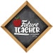 Future Teacher Grad Cap Topper - Printed Graduation Cap Topper ...