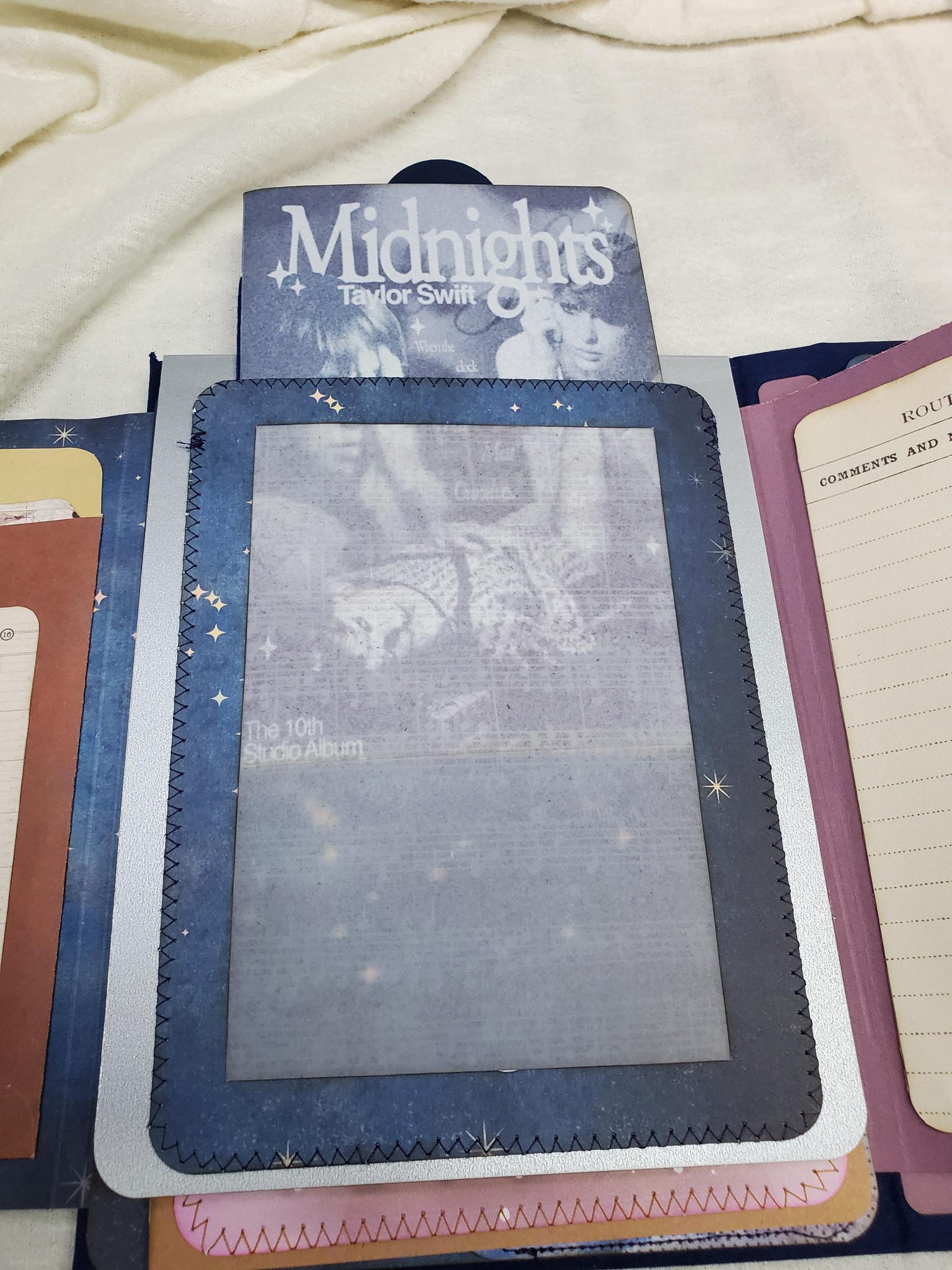 Famous Blond Singer Midnight 2 Lapbook junkjournal lapbook notebook - Etsy
