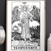 Temperance Print Tarot Card Poster Rider-waite Mystic - Etsy