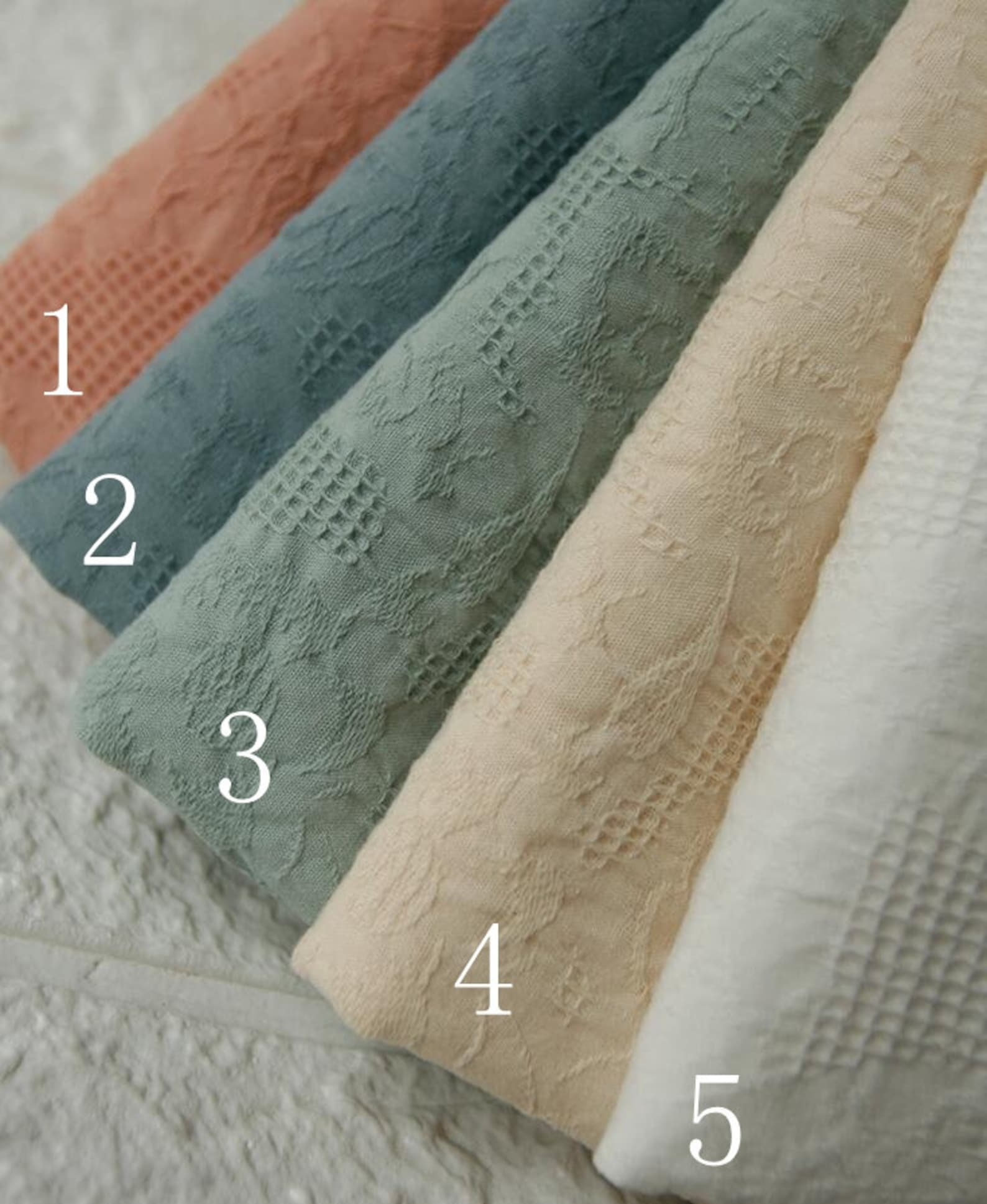 5 Color Cotton Fabric Embroidered Style Cotton Fabric - Etsy