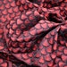 Black Red Jacquard Fabric, Fish Scale Style Jacquard Fabric, Cosplay ...