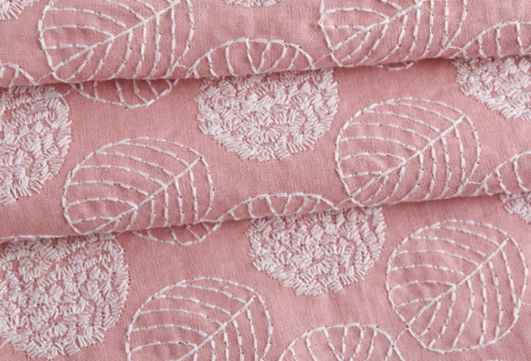 Wholesale Fabric, 5 Color Ramie Fabric, Embroidery Fabric, Wedding ...