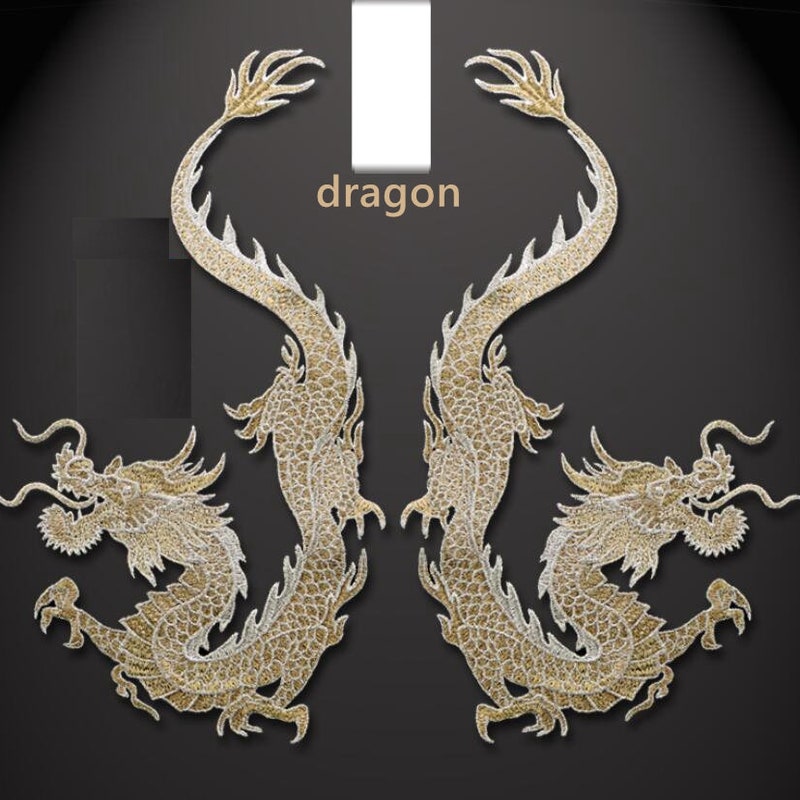Dragon Patch for Clothing - Etsy