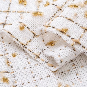 9 Color Spring and Autumn Fabric Tweed Fabric Medium - Etsy