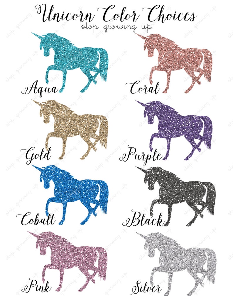 DIGITAL Always Be a Unicorn Custom Color Printable Girl - Etsy