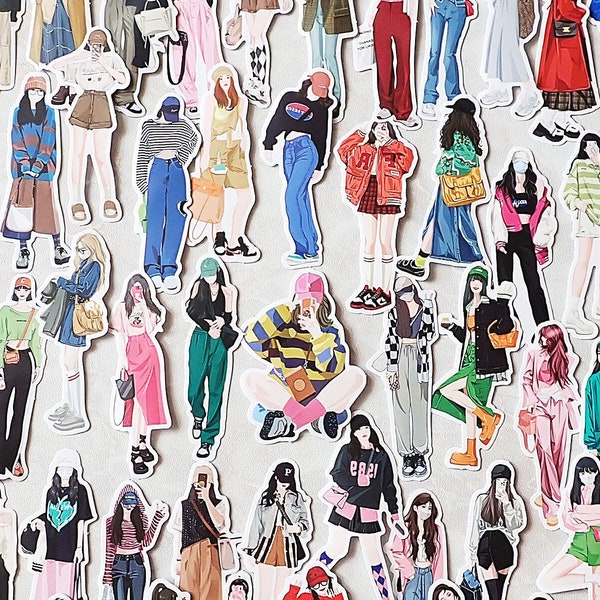 Fashion Stickers - Etsy