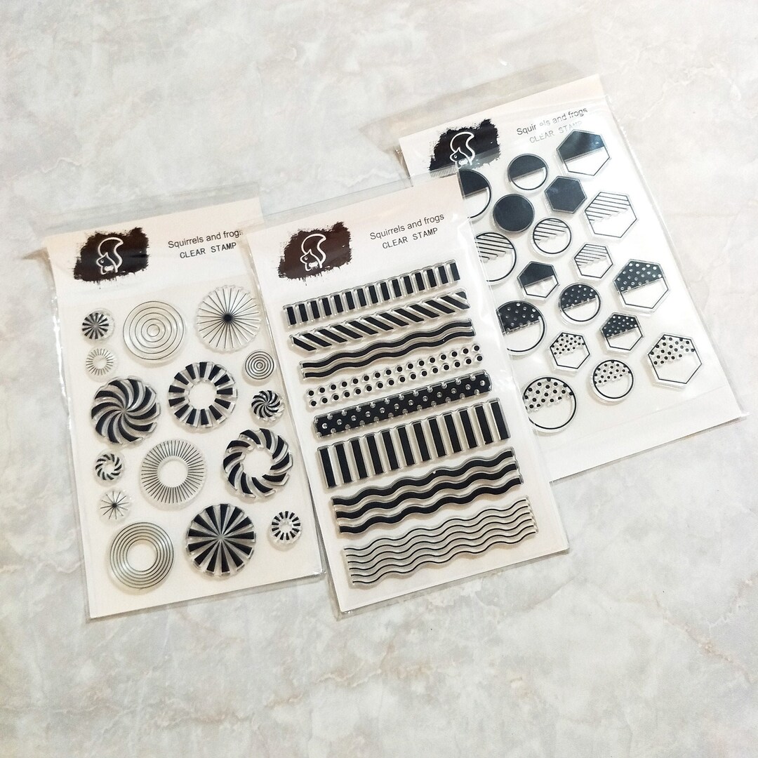 Geometric Pattern Planner Clear Stamp, Geometric Stamp, Fireworks Stamp ...