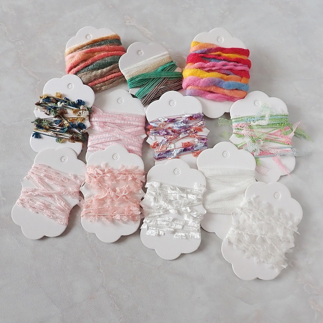 Set of 3 String Junk Journal Trim, Gift Wrapping String, Invitation ...