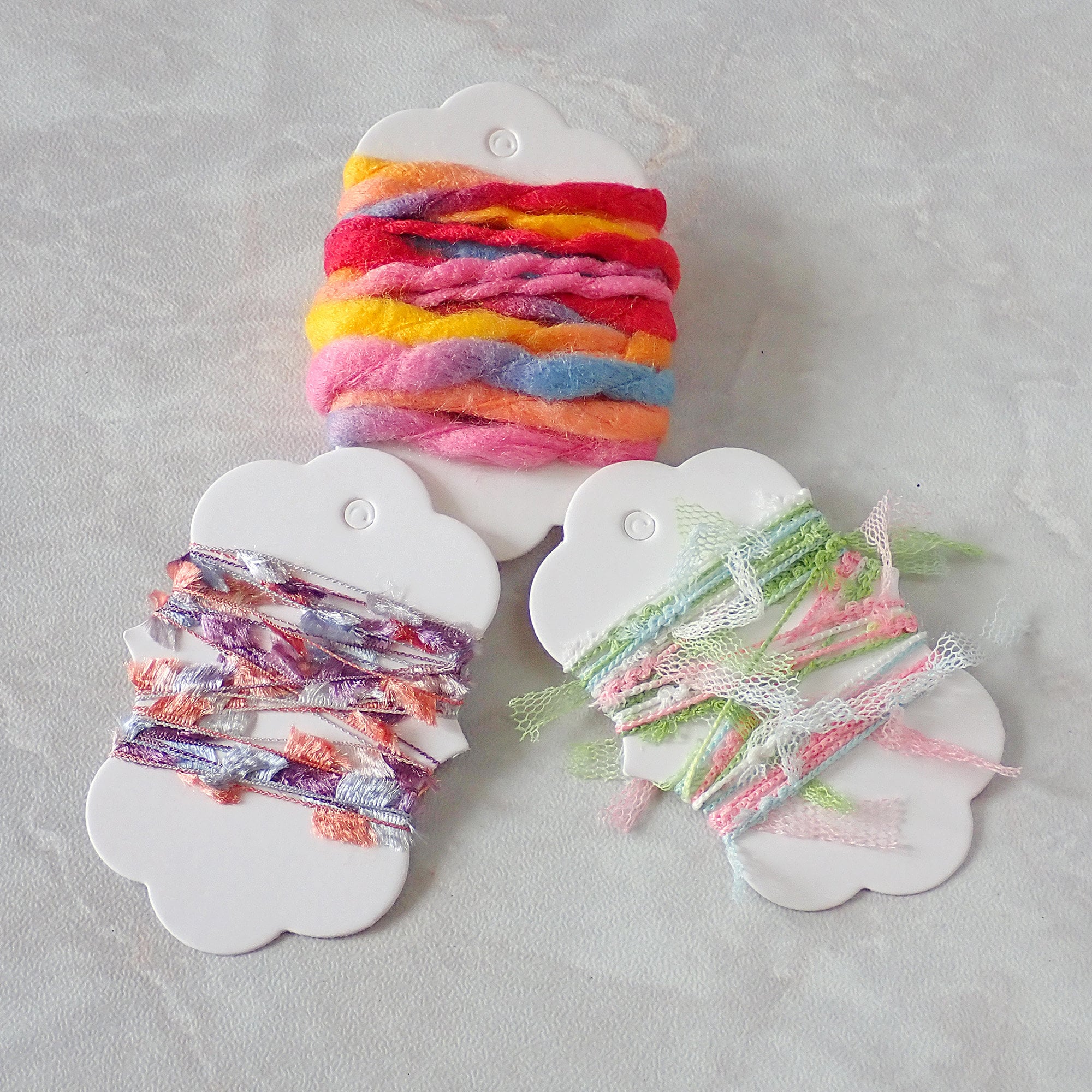 Set of 3 String Junk Journal Trim, Gift Wrapping String, Invitation ...