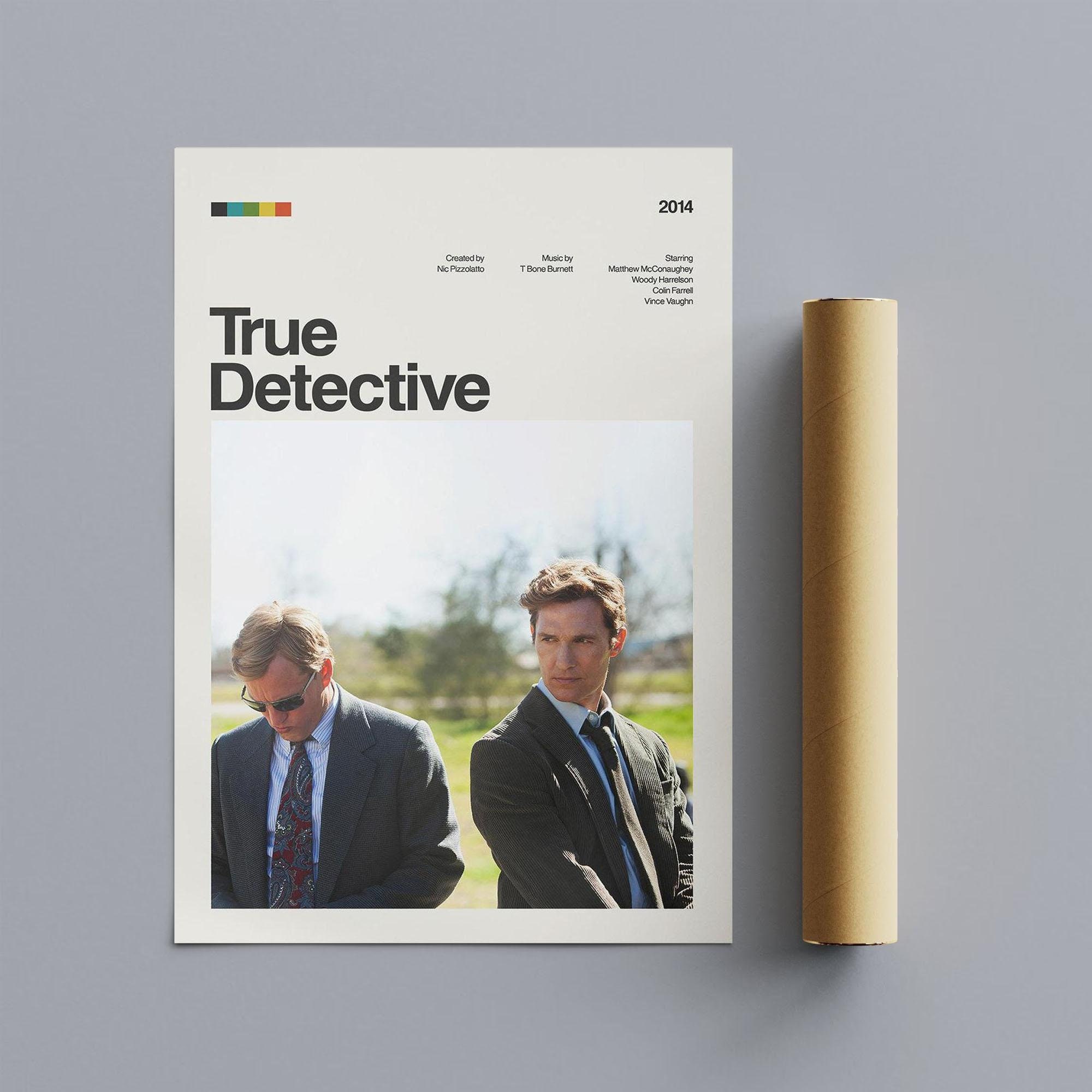 True Detective Poster Print, TV Series Poster Art, True Detective ...