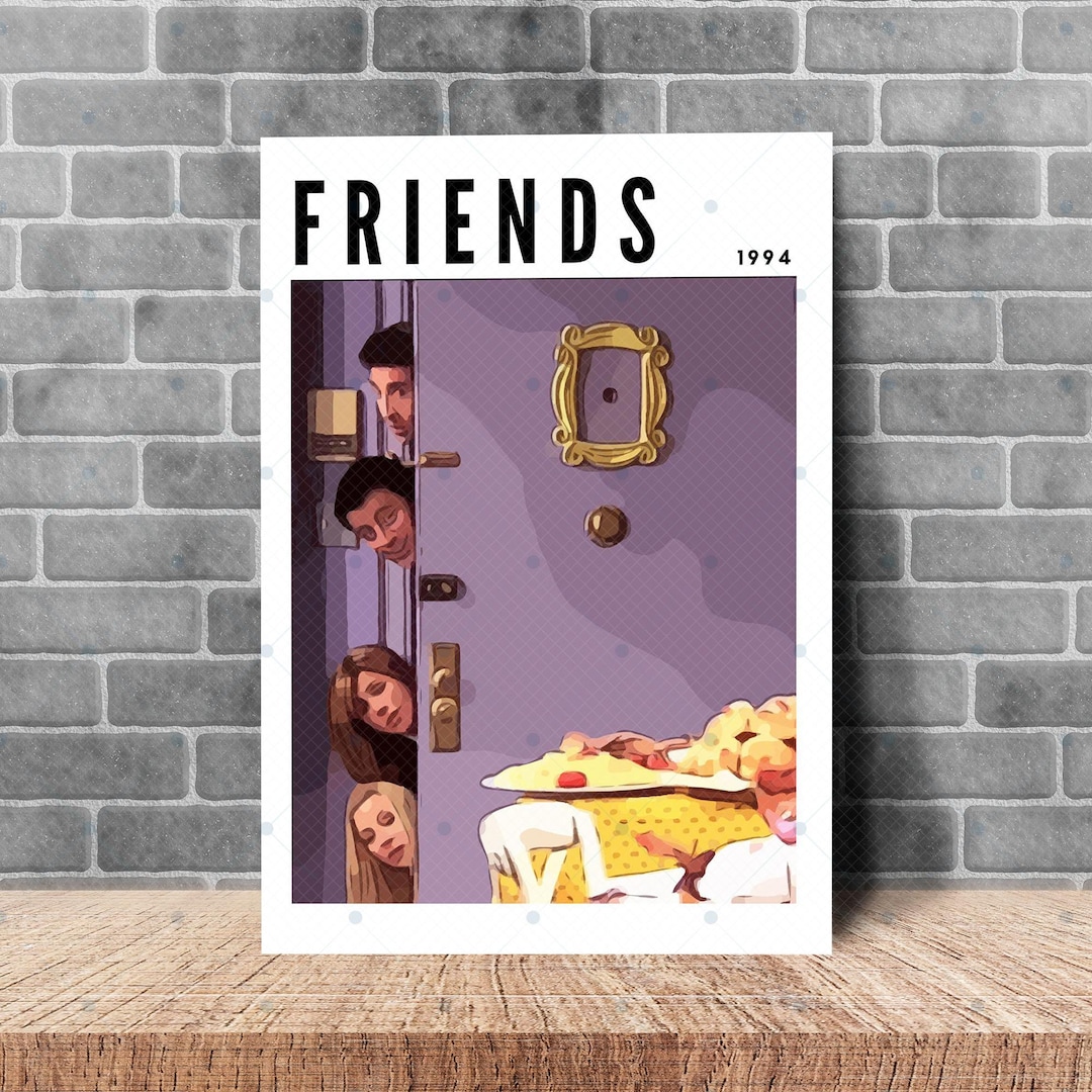 Friends TV Show Poster Friends Party Poster Classic Friends - Etsy