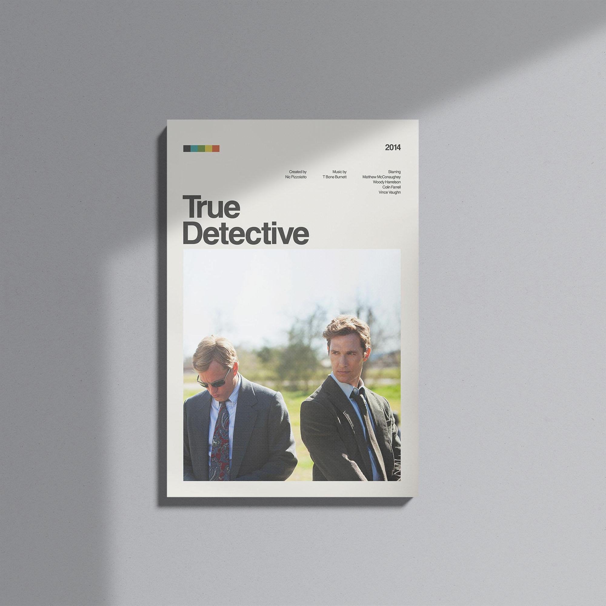 True Detective Poster Print, TV Series Poster Art, True Detective ...