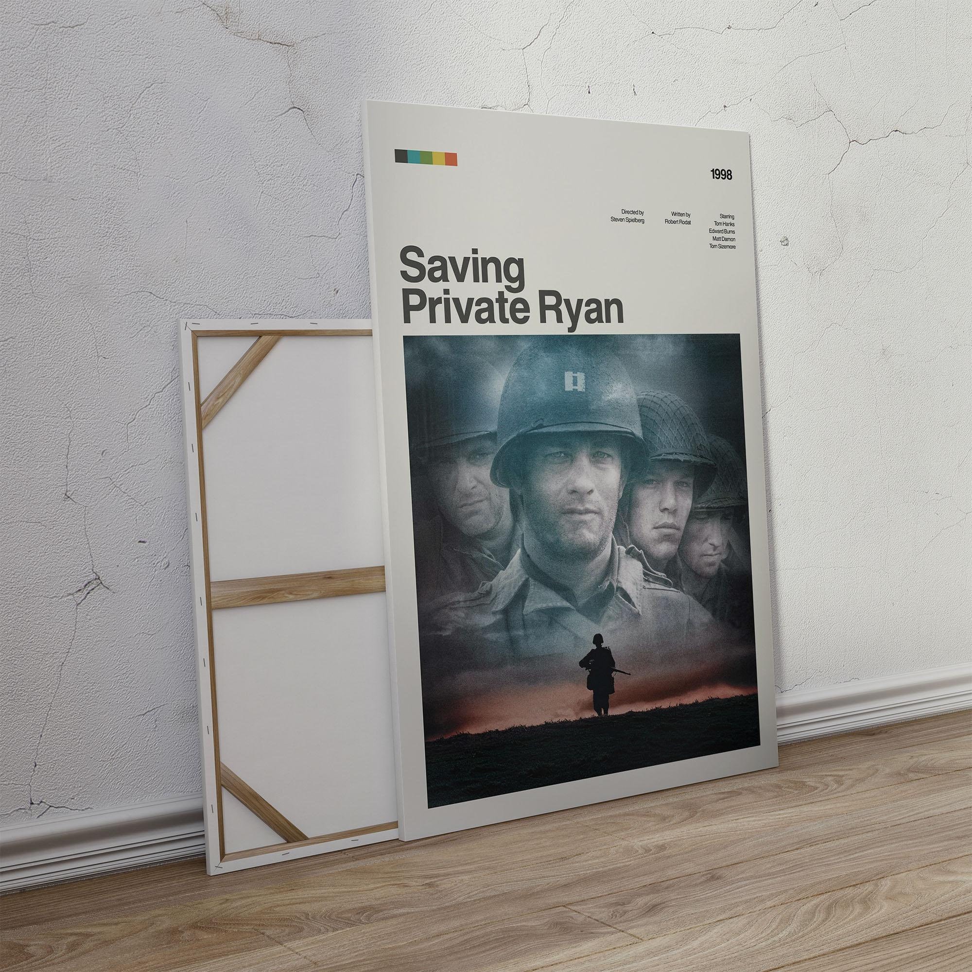 Saving Private Ryan Movie Poster Modern Movie Poster Print - Etsy