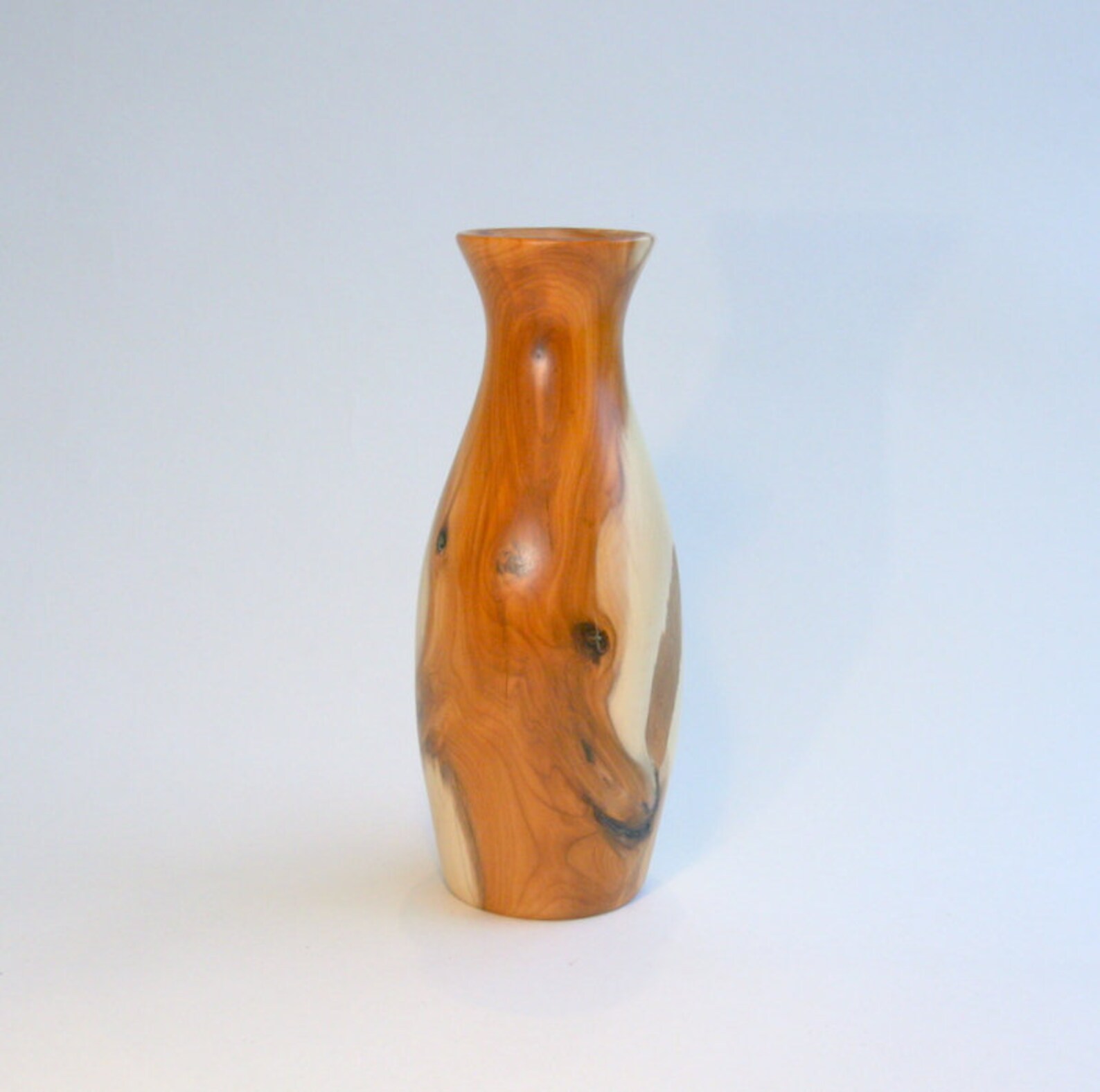 Hand-turned Yew Wood Twig Vase by Tom Thumb Designs ref 397E - Etsy