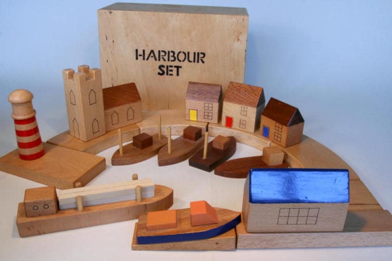 Handcrafted Childs Wooden Harbour Set ref 222D - Etsy