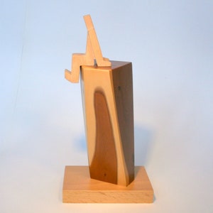 Abstract Wood Sculpture by Tom Thumb Designs: Challenge of Life made It ...