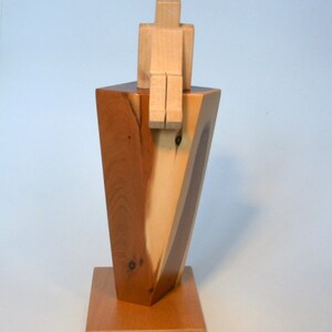 Abstract Wood Sculpture by Tom Thumb Designs: Challenge of Life made It ...
