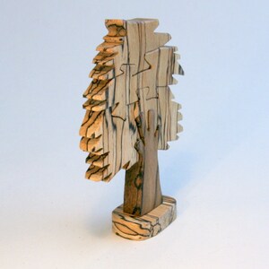 Handcrafted Beech Wood Jigsaw Trees ref 211E - Etsy