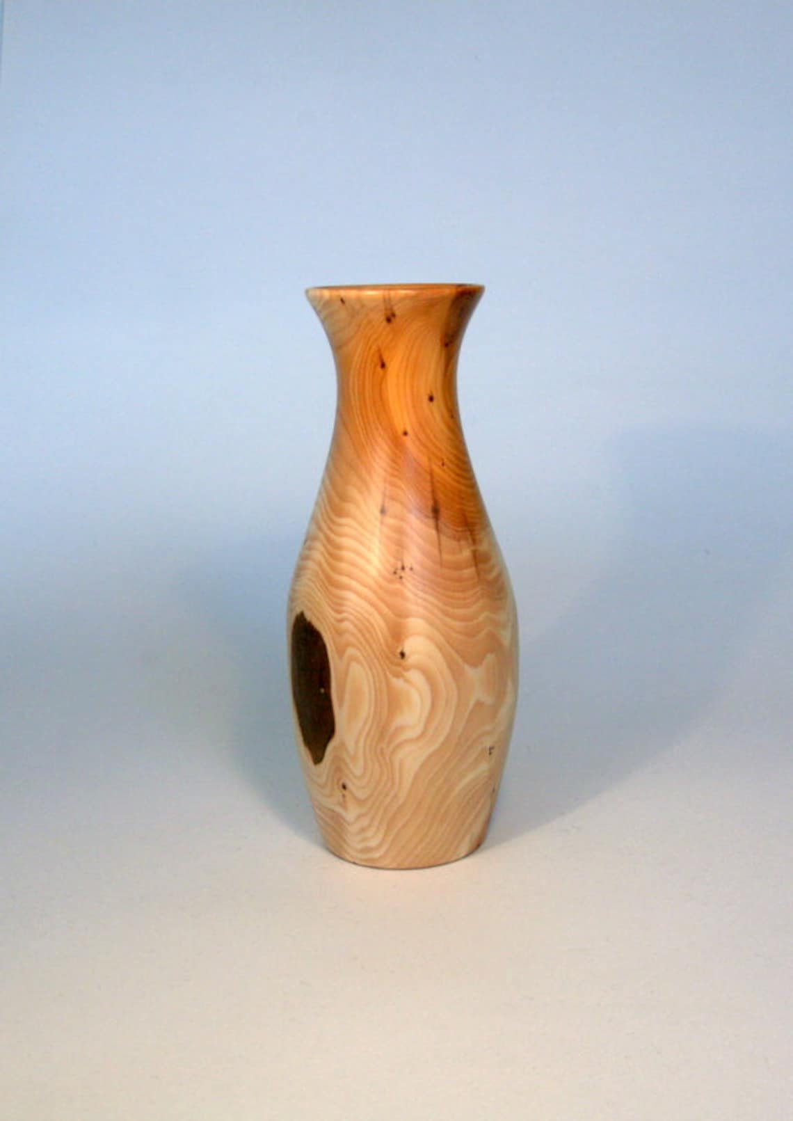 Hand-turned Yew Wood Twig Vase by Tom Thumb Designs ref 397D - Etsy