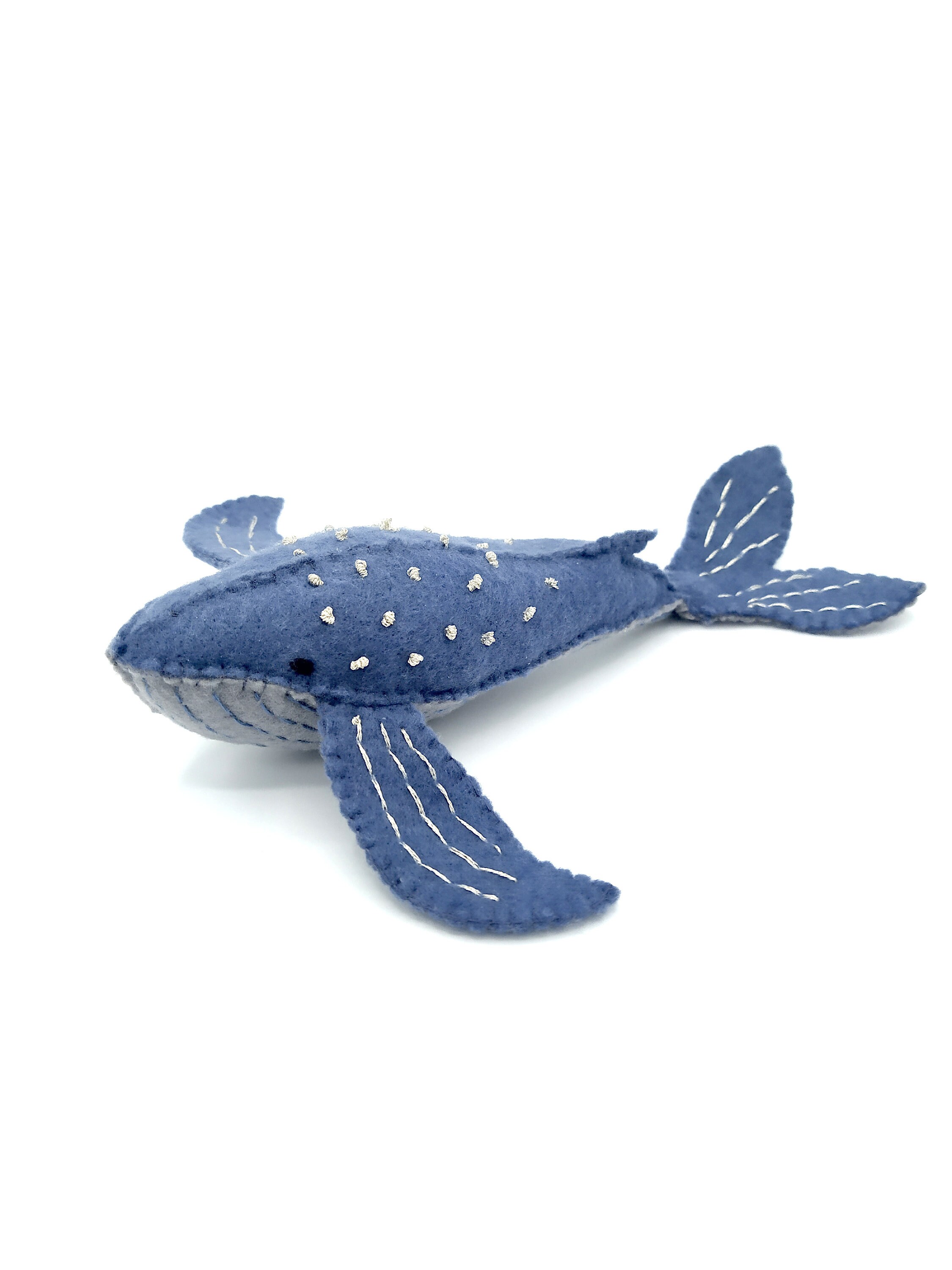 Fantasy Whale Totem Figurine Made With Felt Miniature Whale Humpback ...