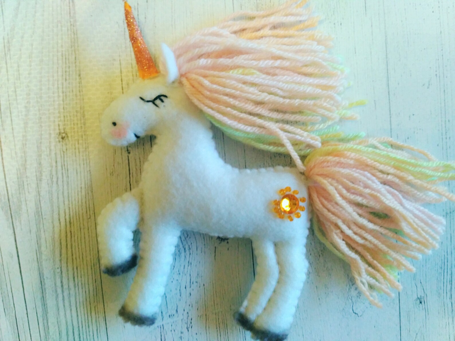 Magical Unicorn Pattern DIY Stuffed Animals Unicorn Softie Pattern ...